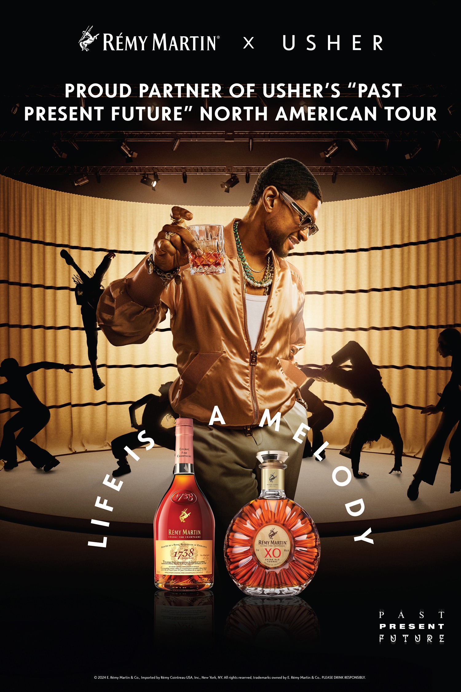 Usher’s “Past Present Future” Tour Gets a Taste of Luxury with Rémy ...